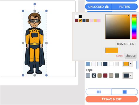 Change Colors Storyboard That Help Center