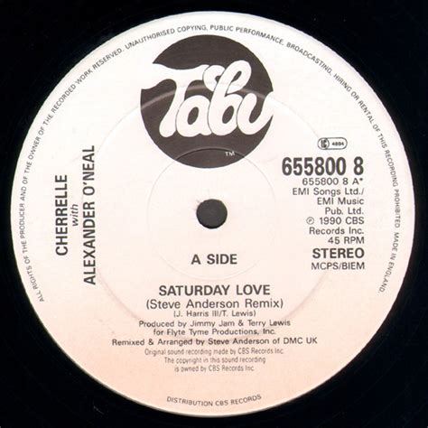 Cherrelle With Alexander Oneal Saturday Love Steve Anderson Remix