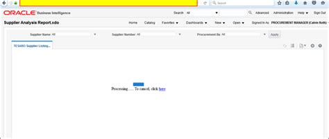 Oracle Mania How To Register A Report As A Link In Cloud