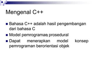 Algoritma Dan Pemrograman C Tipe Data Ppt