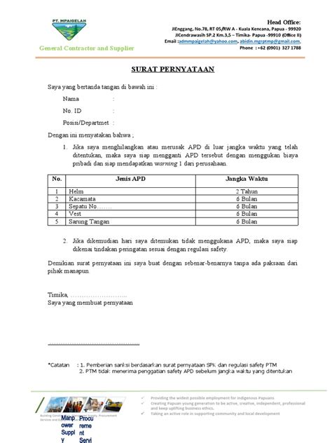 Form Pengambilan Apd Pdf