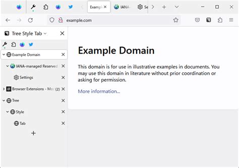firefox 使用 userchrome css 自定义垂直标签栏（vertical tab bar）