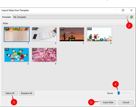 insert slides and delete slides activepresenter 7