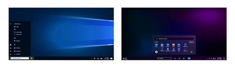 Modern Operating Systems Window In Blue And Purple Style With User