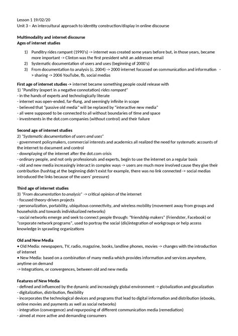 Multimodality And Discourse Docsity