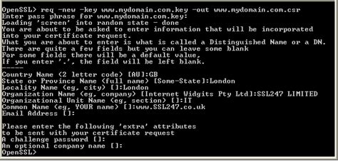 Create Csr Filezilla Server