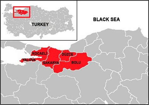 Geographic Distribution Of The Selected Research Provinces Download