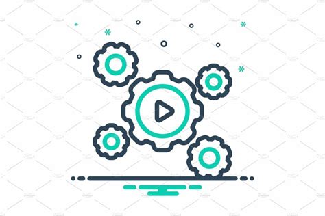 Automation Setting Mix Icon Masterbundles