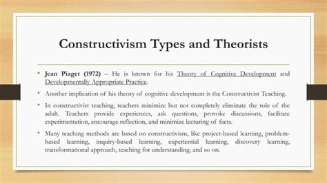 Constructivism And Learner Centered Teaching Pdf