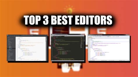 Three Best Coding Notepads Free Best Text Editor Youtube