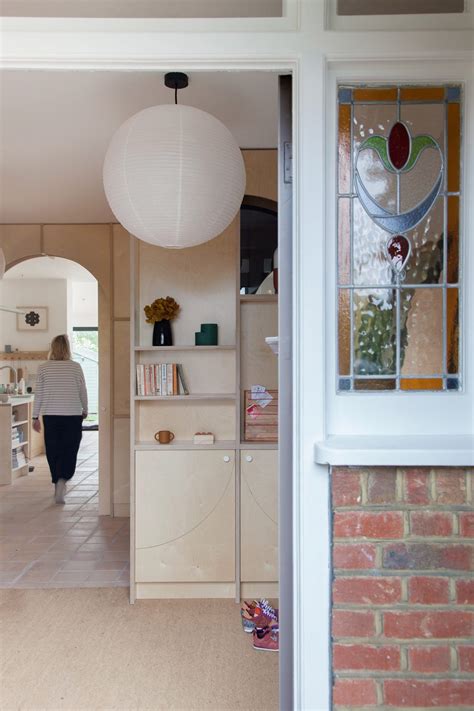 Nimtim Architects Updates London House With Plywood Partitions