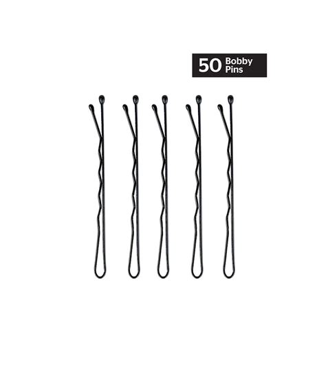 Buy Brushworks Set Of 50 Hairpins Bobby Pins Black Maquillalia