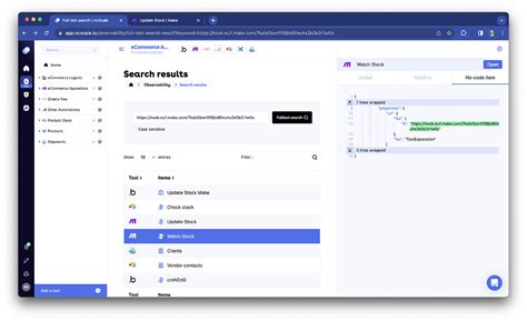 how to find where your make scenario is triggered in your no code stack