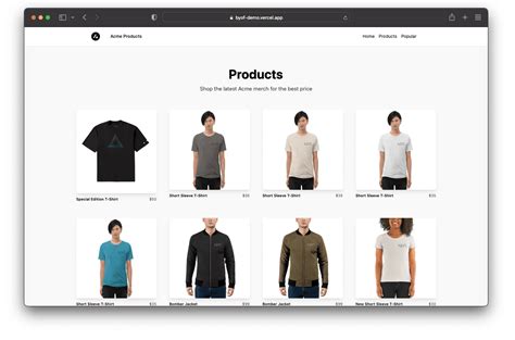 build your own web framework vercel