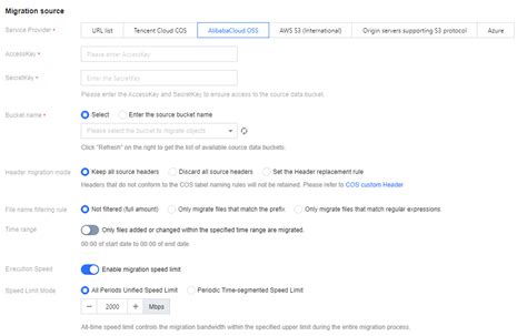 Migrating From Alibaba Cloud Oss Tencent Cloud