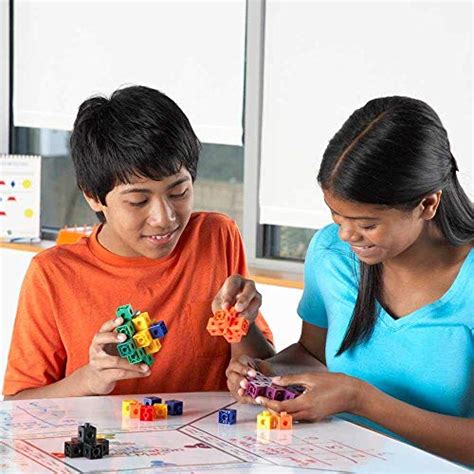 Hand2mind Pop Cubes Math Linking Cubes Plastic Cubes Snap Blocks