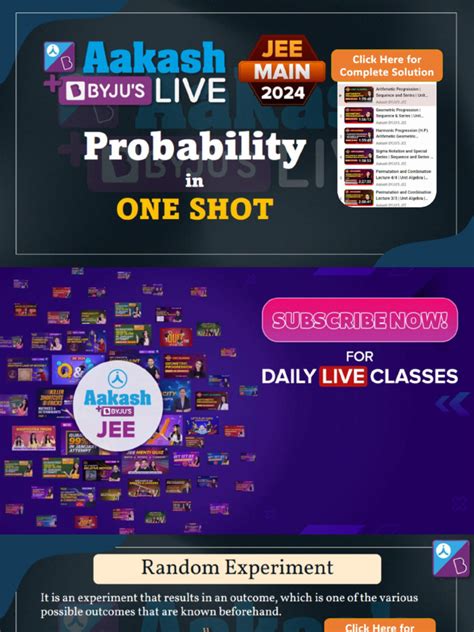 Probability Revision Notes Pdf