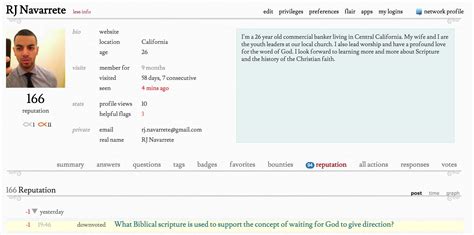 Im Confused About A Negative Point That I Received Christianity Meta