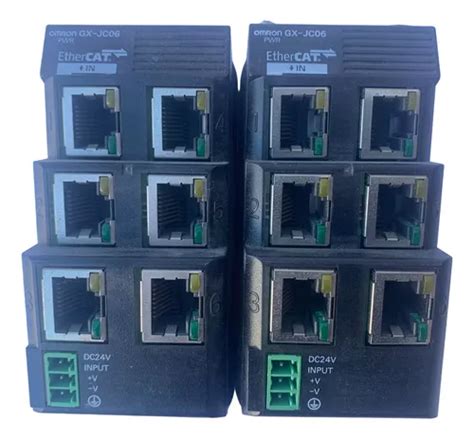 Hub Ethercat Para 6 Portas Gx Jc06 Omron Frete Grátis