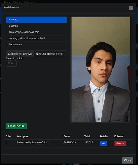 GitHub CodigoTotal01 Cliente App Dising Cliente App Whit Angular Sptringboot
