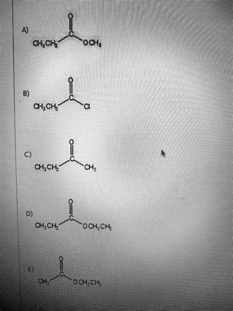 SOLVED CHCHZ OCh C CH CH CH CH CHich OCH CH DCHCH