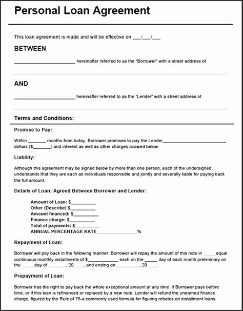 Computer Loan Agreement Template