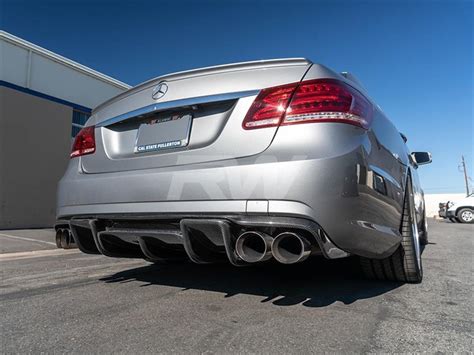 Mercedes W212 E63 Amg Renn Style Carbon Fiber Rear Diffuser
