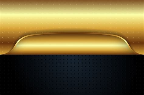 추상 럭셔리 배경 골드와 블랙 색상 프리미엄 벡터