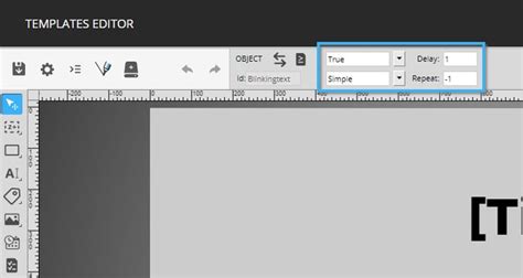 How To Make Text Blink In A Template