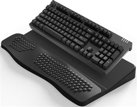 Amazon Com VAIPI Computer Keyboard Stand With Wrist Rest Ergonomic Tilted Keyboard Riser
