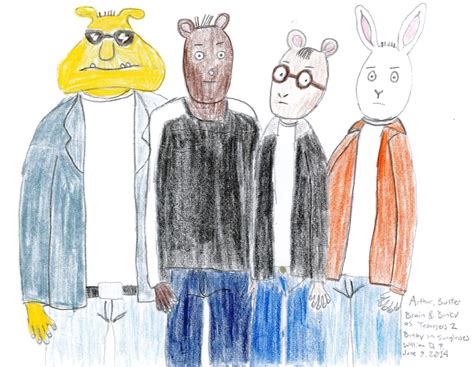 Image Arthur Buster Brain And Binky As Teenagers 001bpng Arthur