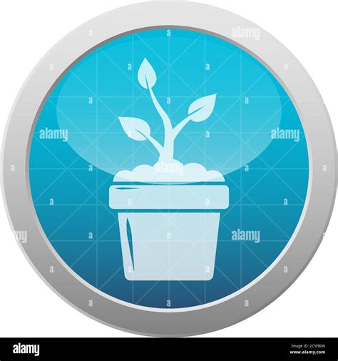 Seed Sprouting Soil Stock Vector Images Alamy