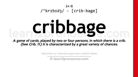 Crib Answers Definition At Ronald Lockett Blog