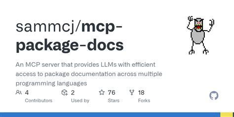 Github Sammcjmcp Package Docs An Mcp Server That Provides Llms With Efficient Access To