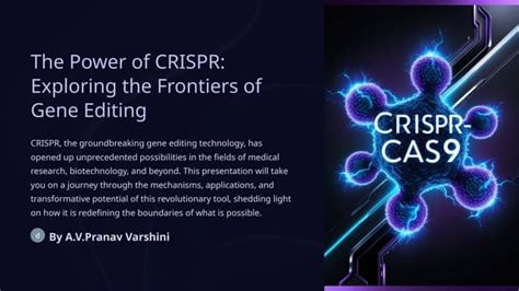 The Power Of Crispr Exploring The Frontiers Of Gene Editingpptx