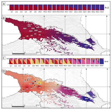 Spatial Genetic Structure Of Populations Of C Sativa In The South