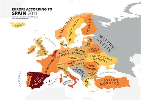 31 Maps Mocking National Stereotypes Around The World Bored Panda