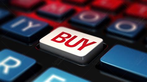 3d 컴퓨터 키보드로 사용자 경험 향상 빨간색 및 파란색 키 및 내장 구매 버튼 컴퓨터 키보드 배경 사용자 배경 버튼 배경 이미지 Hd 컴퓨터 키보드 사용자