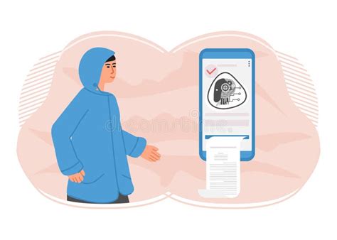 Neural Network Artificial Intelligence Bot People Stock Vector Illustration Of Internet Chat