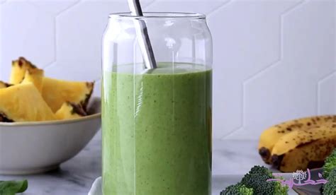 فیلم طرز تهیه اسموتی بروکلی با طعمی خاص برای تناسب اندام