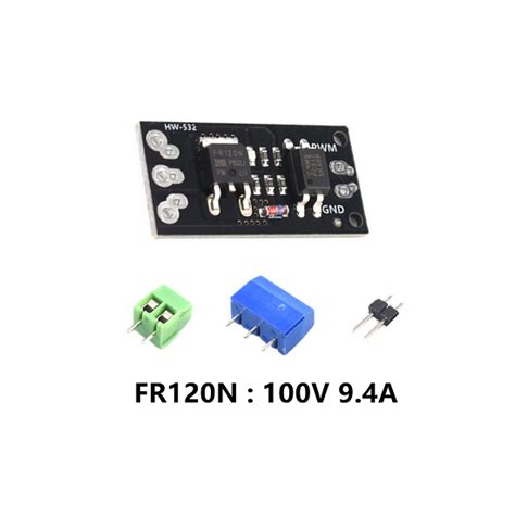 FR120N Isolated MOSFET MOS Field Effect Tube PWM Module 3V/5V FR120N ...