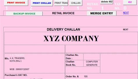 Billing Software In Excel Sheet Best