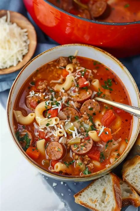 Italian Sausage Soup Quick Homemade Recipes
