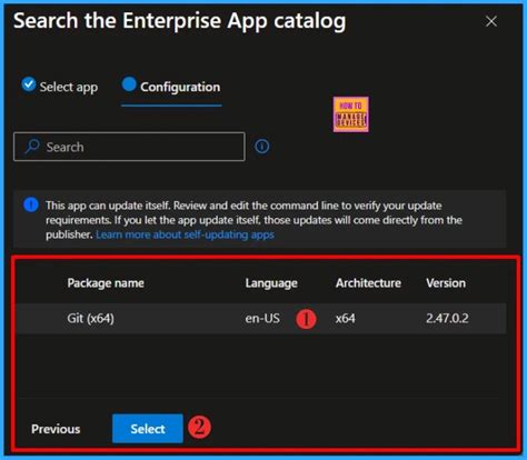 install git with intune enterprise app catalog app on windows machines