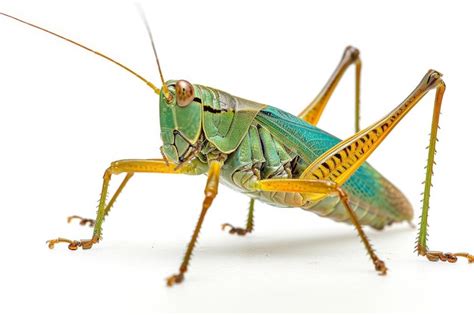 Premium Photo Mystic Portrait Of Blue Shieldbacked Katydid