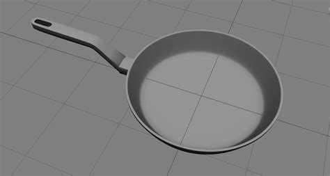 Frying Pan D Model FlippedNormals