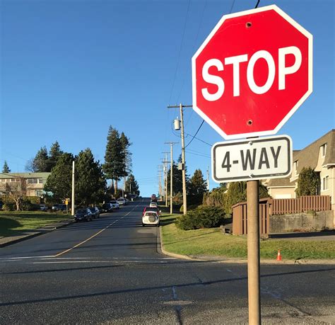 Evergreen Four Way Stop Wei Wai Kum First Nation