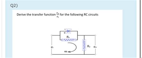 Q2derive The Transfer Function Eoei for The Q2derive The Transfer Function Eoei for The