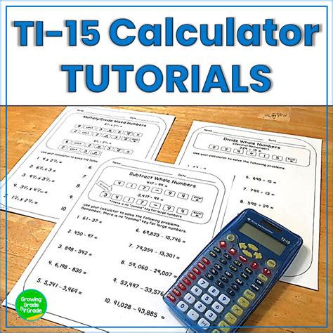 Calculator Skills Tutorials Classful