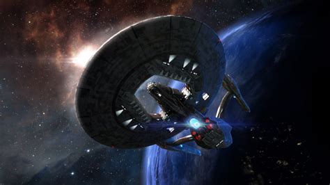 The Uss Vengeance Star Trek Fleet Commands First Legendary Ship